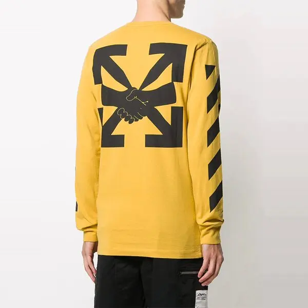 Off-White Long Sleeve Graphic T-shirt