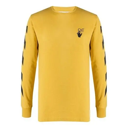 Off-White Long Sleeve Graphic T-shirt