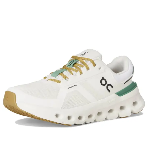 On Cloudrunner 2 Athletic Sneakers - White/green