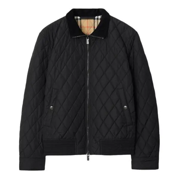 Burberry Quilted Nylon Jacket - Black