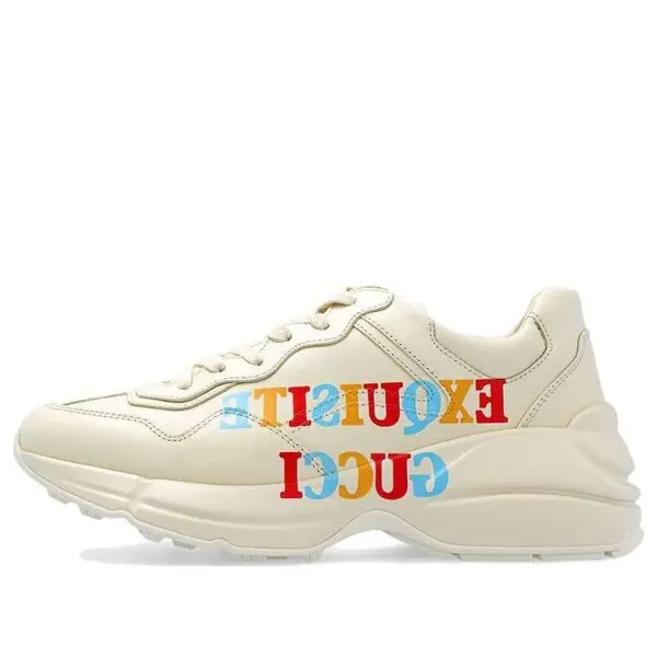 Gucci Rhyton Exquisite Sneakers - Beige
