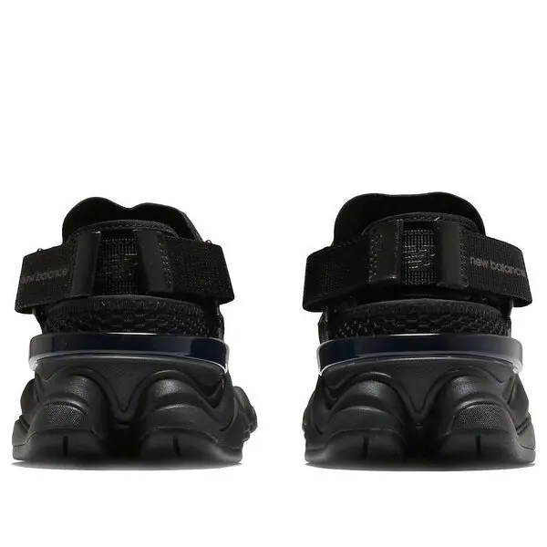 NEW BALANCE U9060sv1 Black Lace Up Sneakers - Black/black