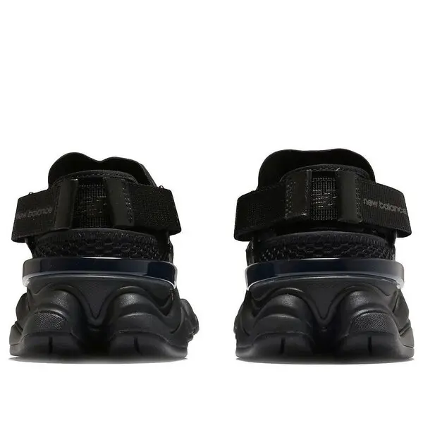 NEW BALANCE U9060sv1 Black Lace Up Sneakers - Black/black