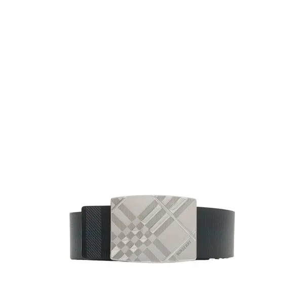 Burberry Engraved Check Belt