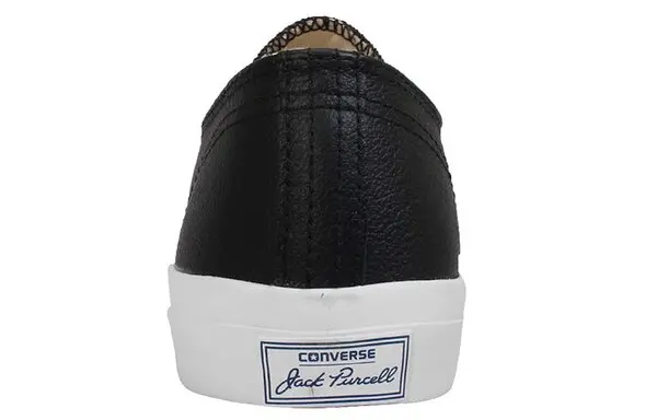 CONVERSE Jack Purcell Ox Leather Sneakers - Black