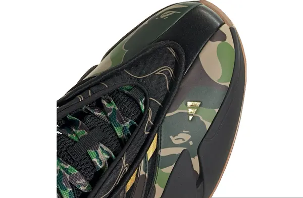 Adidas X Bape Dame "core Black Camo" Sneakers - Core Black/camo