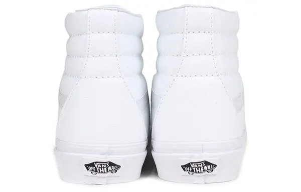 VANS Sk8-hi Canvas High Top Sneakers - White