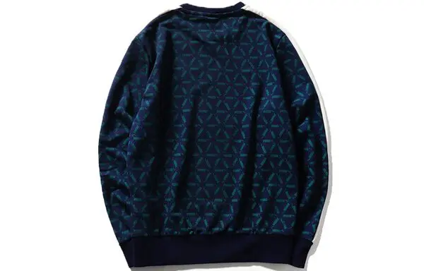 PUMA Crewneck Pullover With All-over Geometric Print