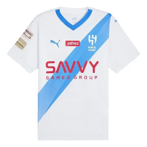 PUMA Al Hilal Sfc Neymar Jr. Away Replica Football Jersey - White/blue