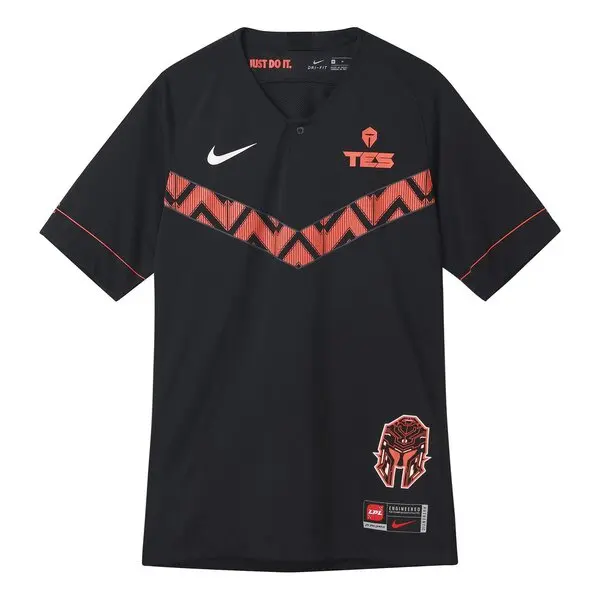 Nike X Lpltes Tournament Short Sleeve T-shirt - Black
