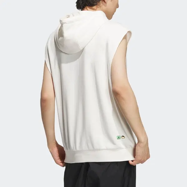 Adidas Graphic Sleeveless Hoodie