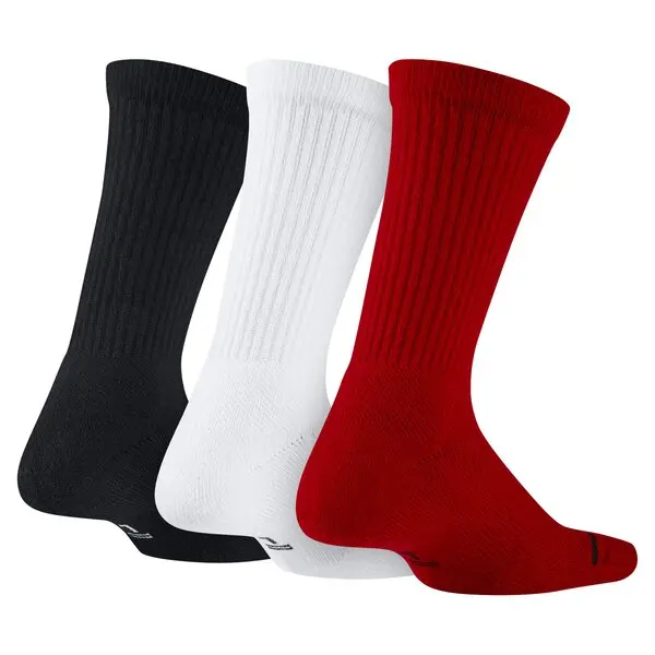 JORDAN Air Embroidered Crew Socks 3 Pairs