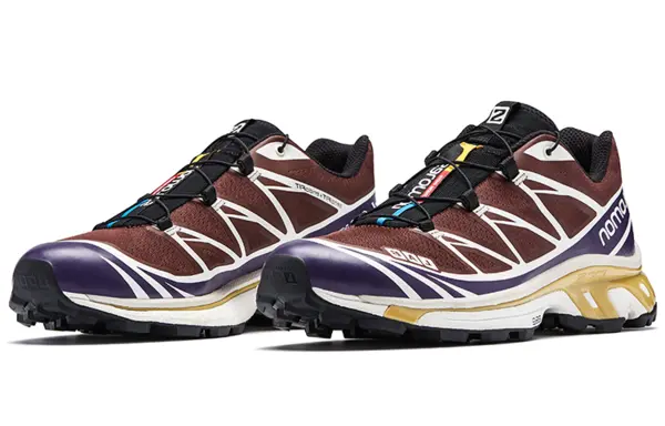 SALOMON Xt-6 Athletic Sneakers - Brown