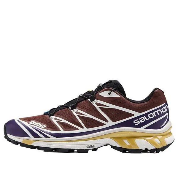 SALOMON Xt-6 Athletic Sneakers - Brown