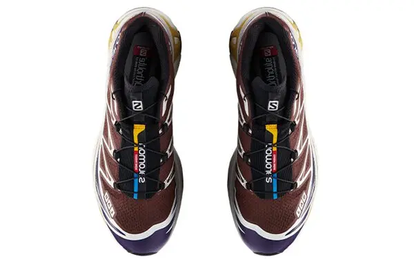 SALOMON Xt-6 Athletic Sneakers - Brown