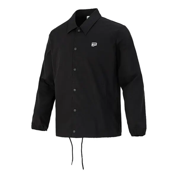 PUMA Embroidered Logo Woven Sports Jacket