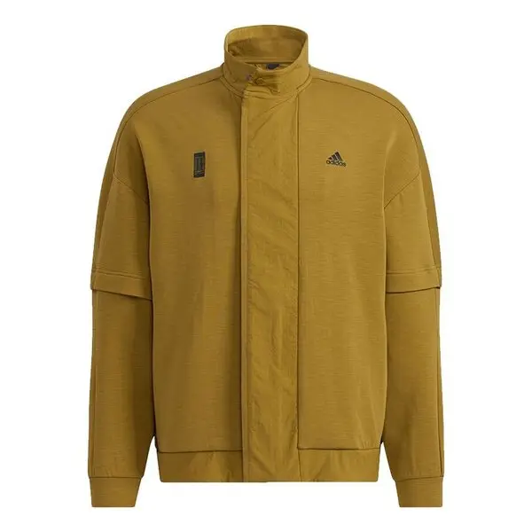 Adidas Martial Arts Series Logo Sports Jacket - Yellow