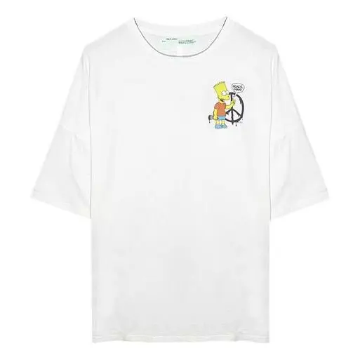 Off-White C/o Virgilabloh Simpson Arrow Short Sleeve T-shirt - White
