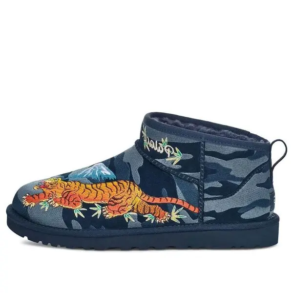 UGG X Palace Classic Ultra Mini Boot - Navy