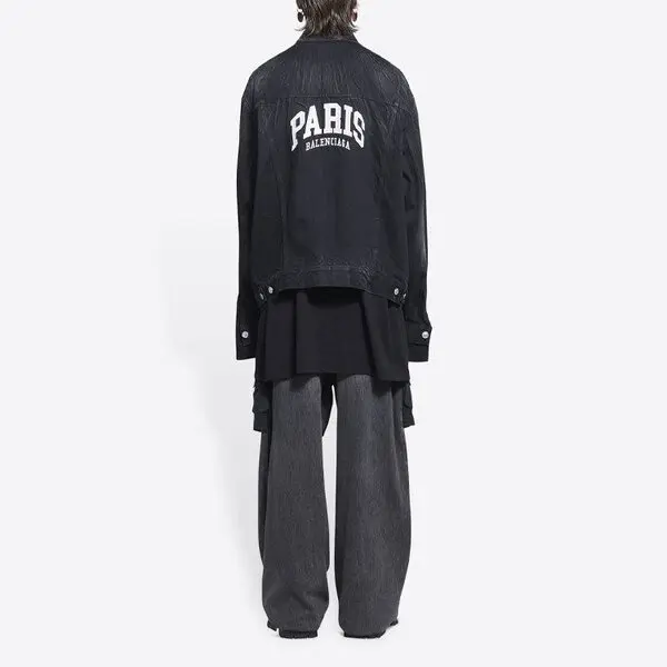 Balenciaga Cities Paris Denim Jacket