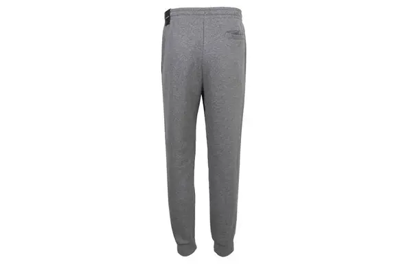JORDAN Jumpman Classics Flying Printing Drawstring Fleece Lined Slim Fit Pants - Gray