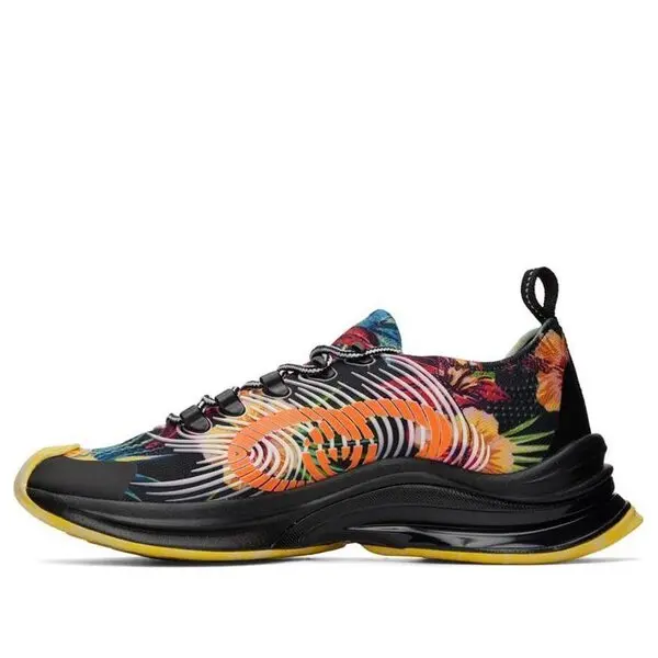 Gucci Run Sneaker "floral - Black