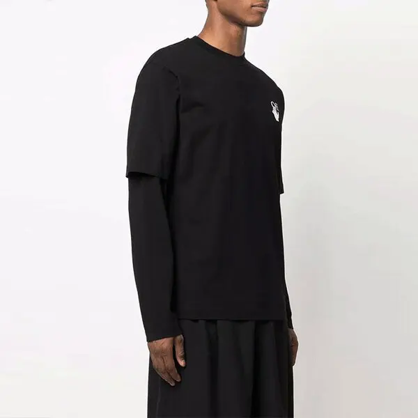 Off-White Gradient Arrow Long Sleeves Loose Fit T-shirt