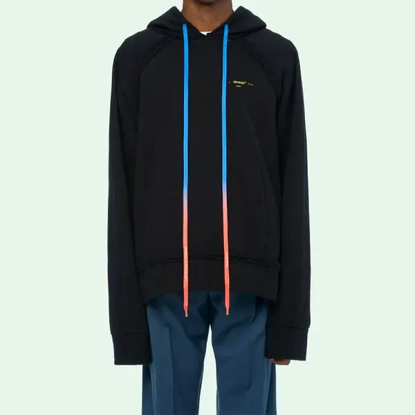 Off-White Arrow Gradient Drawstring Hoodie