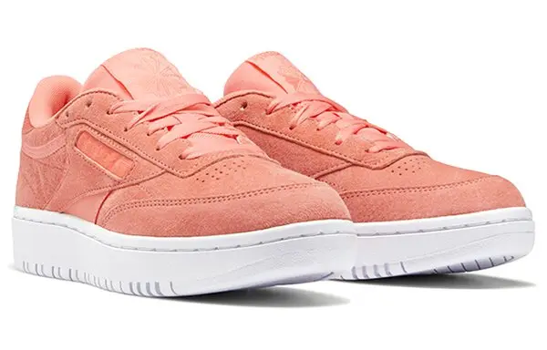 REEBOK Club C Double Platform Sneakers - Orange
