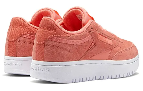 REEBOK Club C Double Platform Sneakers - Orange