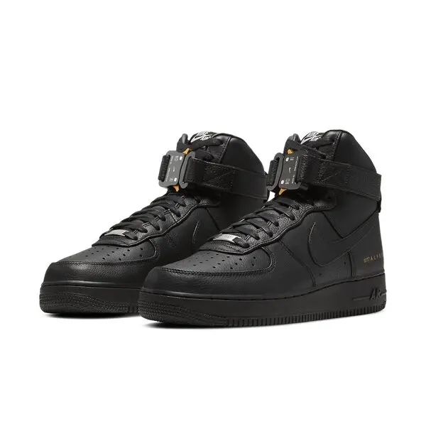 Nike 1017 Alyx 9sm X Force 1 High Top Sneakers - Black