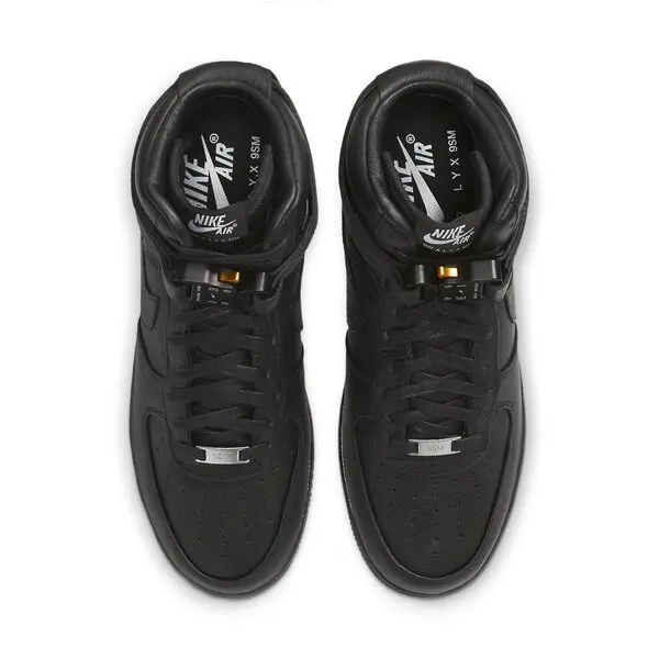 Nike 1017 Alyx 9sm X Force 1 High Top Sneakers - Black