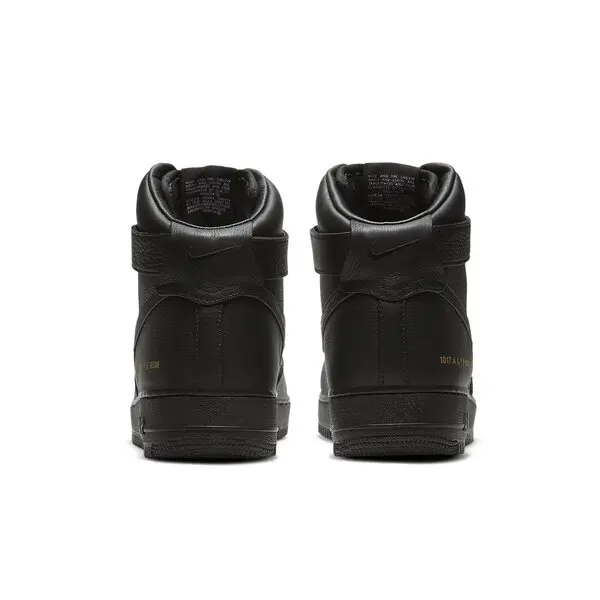 Nike 1017 Alyx 9sm X Force 1 High Top Sneakers - Black