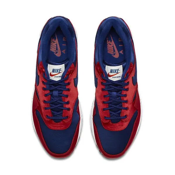 Nike Max 1 Satin Pack Sneakers - Red/blue