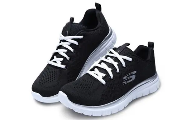 Sketchers Graceful Gs Athletic Sneakers - Black