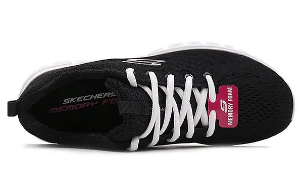 Sketchers Graceful Gs Athletic Sneakers - Black