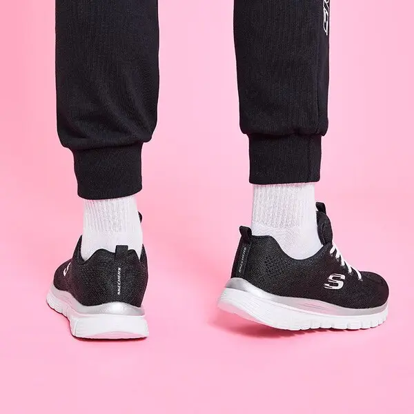 Sketchers Graceful Gs Athletic Sneakers - Black