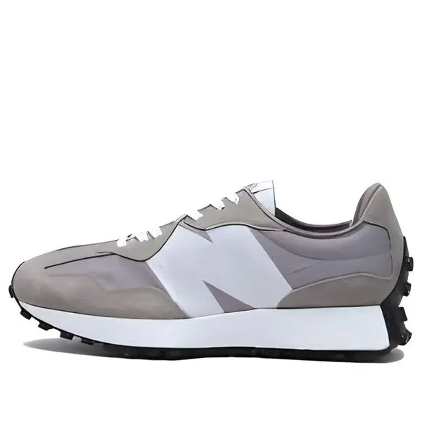 NEW BALANCE 327 Low Top Sneakers - Grey/white