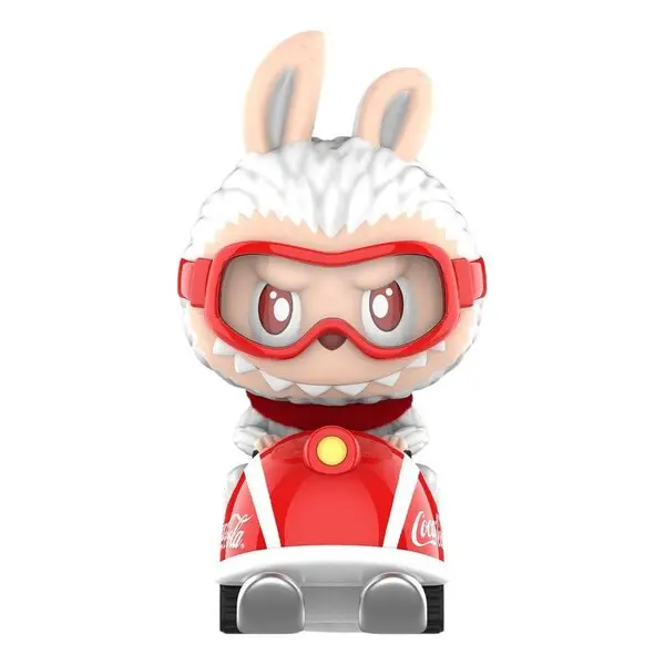POP MART X Coca-cola The Monsters Labubu Figure 'crazy Ride - Multi-color