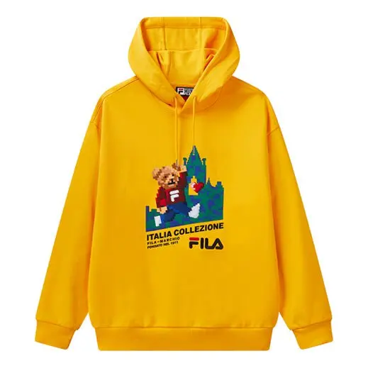 FILA Graphic Sports Pullover - Yellow