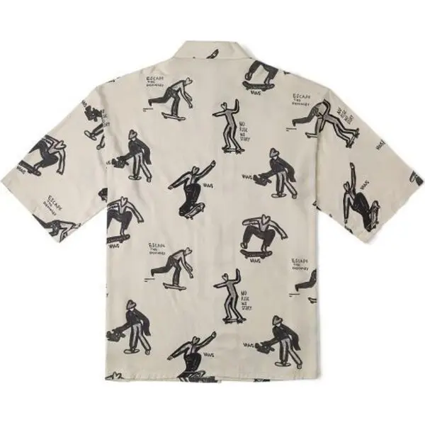 VANS Asia Artist Collection Ss24 Short-sleeved Shirt - Beige