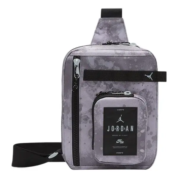 JORDAN Hesi Crossbody Bag - Grey/black