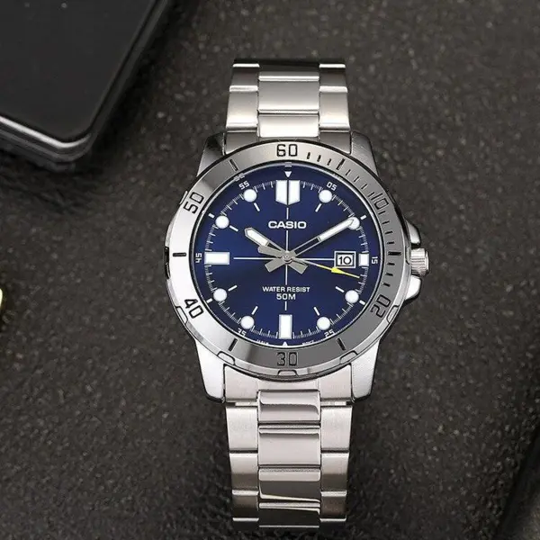 Casio Dressseries Stainless Steel Analog Watch