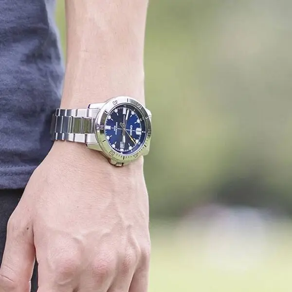 Casio Dressseries Stainless Steel Analog Watch
