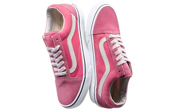 VANS Old Skool Low Top Sneakers - Pink/blue