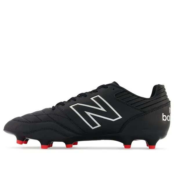 NEW BALANCE 442 V2 Pro Fg Soccer Cleats - Black/silver/red