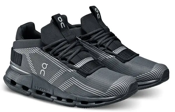 On Cloudnova Void Sneakers - Void/eclipse/undyed