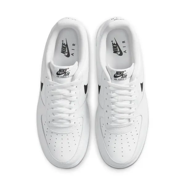 Nike Force 1 '07 Lv8 "cut Out Swoosh" Sneakers - White/black