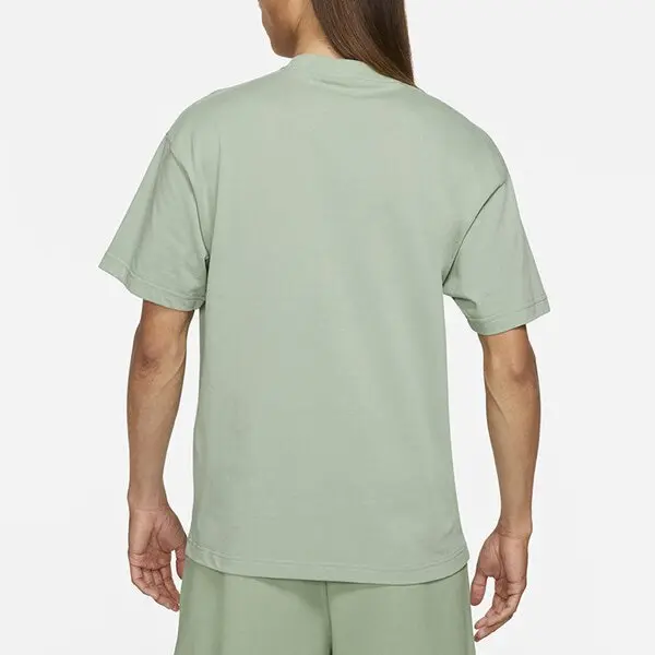 Nike Lab Solo Swoosh Basic Sports Short Sleeve T-shirt - Light Green