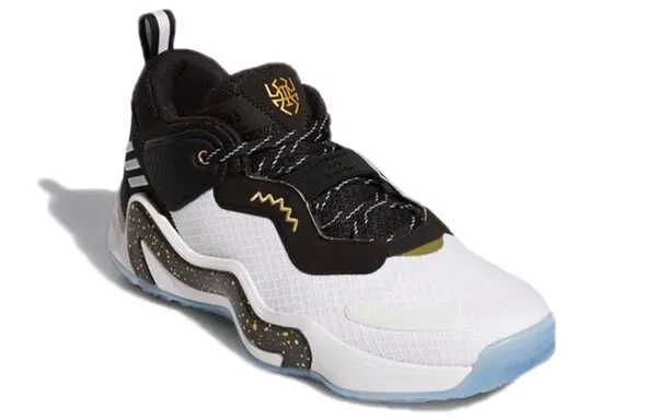 Adidas D.o.n. Issue #3 Gca 'gold Medal' Sneakers - Black/white